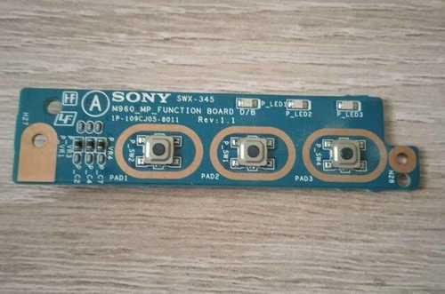 Плата кнопок управления Sony PCG-71211V