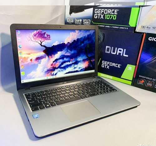 15.6" ASUS VivoBook X540S, 500 ГБ, Celeron N3060, RAM 4 ГБ, Intel UHD Graphics 400