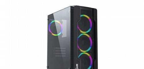 Powercase Mistral X4 Mesh LED, Tempered Glass cmix