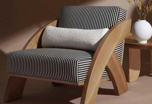 Кресло дизайнерское деревянное Райнбоу