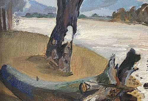 Татаренко В.А. (1950) "Два дерева", 1983 год