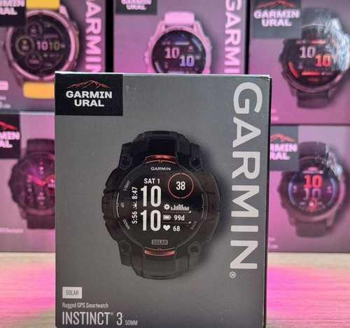 Garmin instinct 3 solar 50 мм