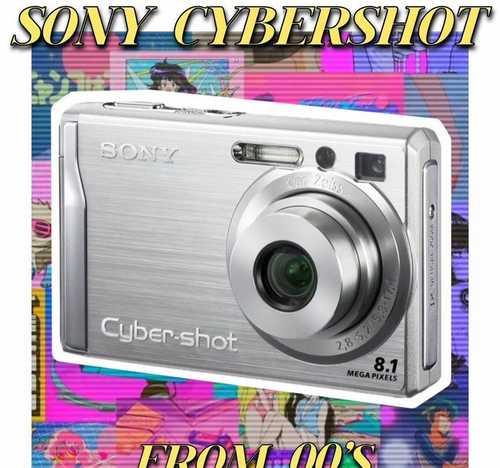 Мыльница sony cybershot y2k