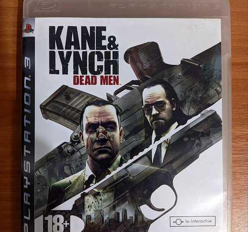 Kane & Lynch Dead MenPS3