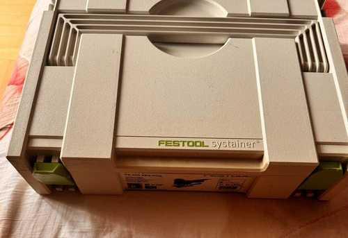Фестул festool систейнер