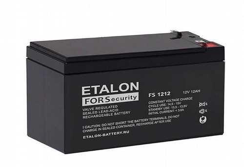 Аккумулятор etalon FS 1212 (12V 12 Aч 151x98x101)