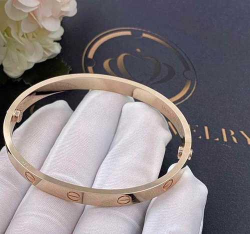 Браслет Cartier Love из розового золота