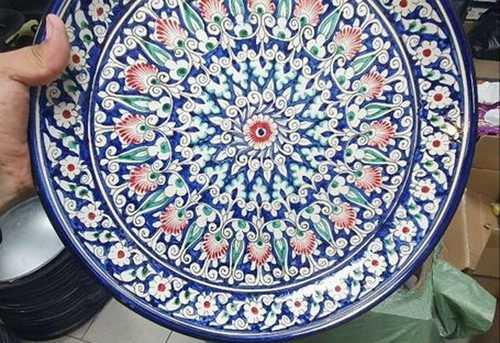 Узбекский тарелка ляган