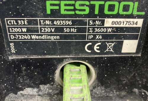 Запчасти пылесоса festool ctl 33e