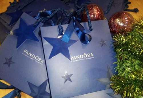 Pandora пакеты новогодние фирменные новые