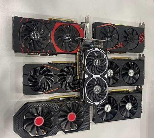 AMD RX 580 8 Gb Вендорные