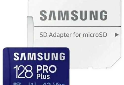 Карта памяти microSD Samsung Pro Plus 128 Gb ориг