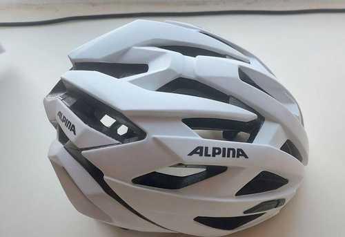 Велошлем alpina Valparola White Matt