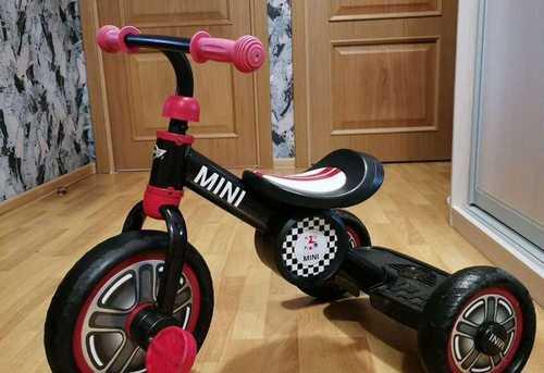 Детский трехколесный велосипед Mini Cooper