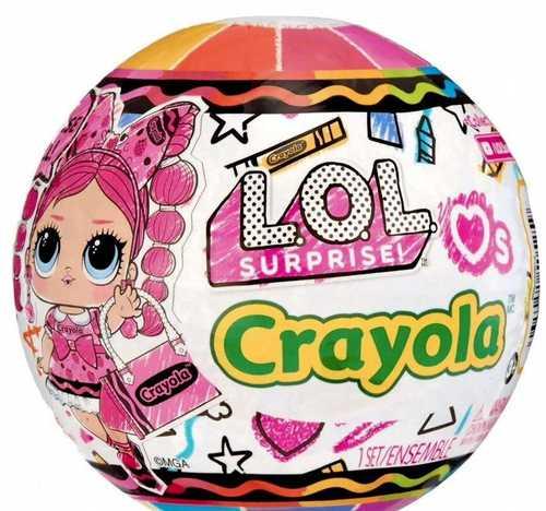 Набор L.O.L. Surprise Loves Crayola Tots