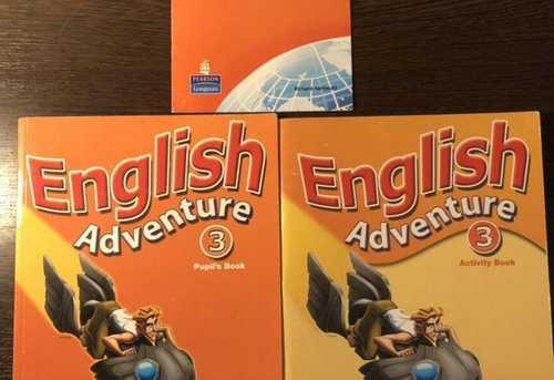 English adventure 3 учебник + тетрадь + reader