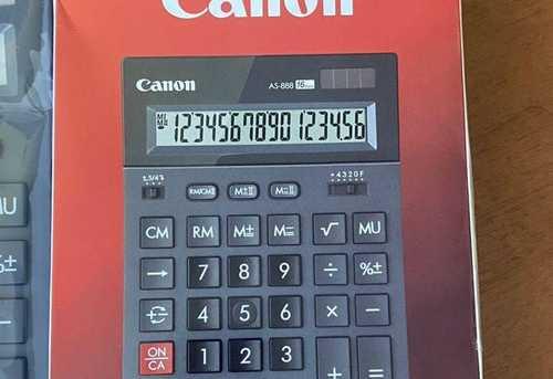 Калькулятор Canon AS-888