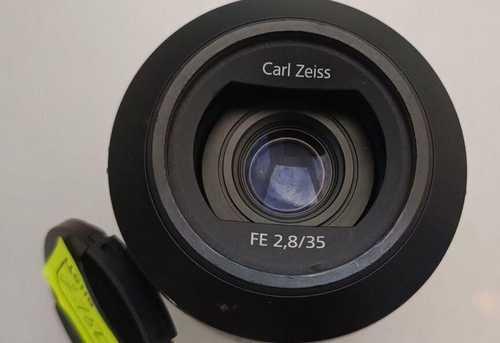 Объектив Sony 35mm F 2,8 E-mount Zeiss б/у