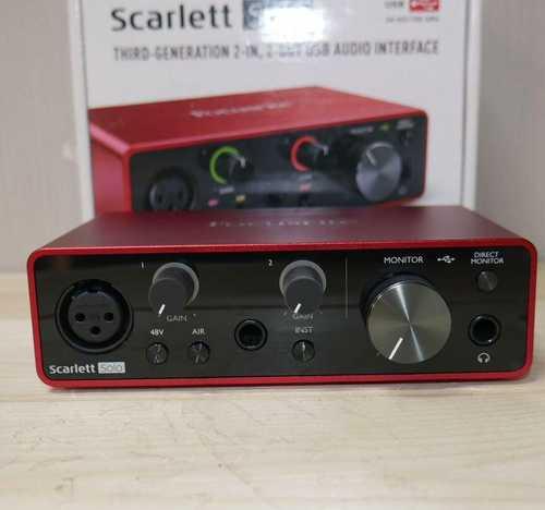 Focusrite Scarlett Solo 3rd Gen Звуковая Карта