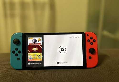 Nintendo switch oled не прошитая