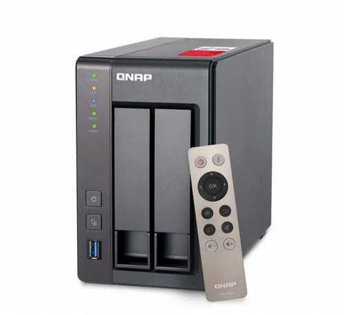 Сетевое хранилище qnap TS-251+, 8GB, 10TB