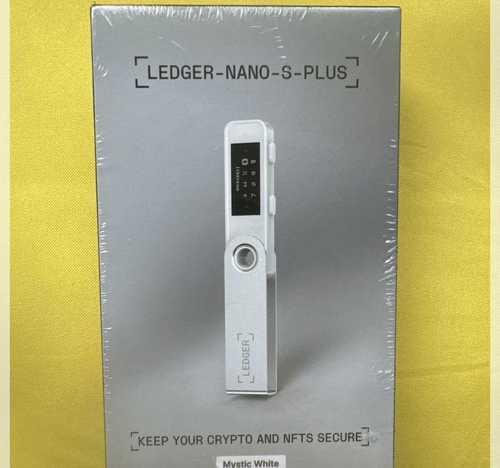 Леджер ledger s nano plus кошелек Белый