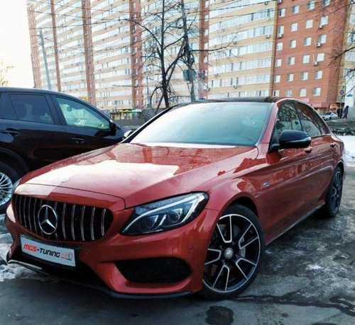 Решетка Mercedes w205 рестайлинг GT-Style