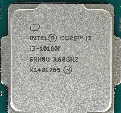 Процессор intel core i3 10100f