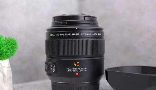 Panasonic Lumix G 45mm f/2.8 DG Macro-Elmarit asph