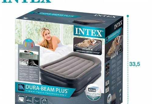 Надувные матрасы Intex Festa с насосом 220W кроват