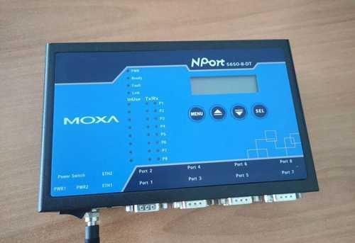 Преобразователь интерфейсов moxa NPort 5650-8-DT
