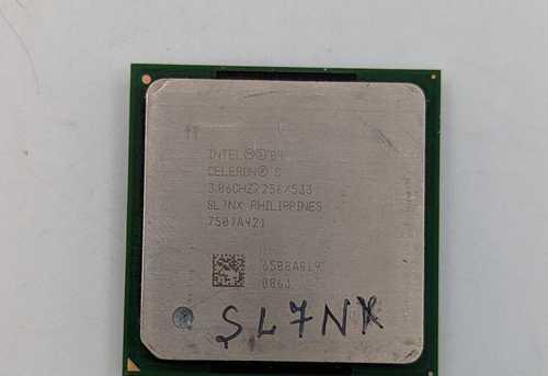 Процессор Intel Celeron D 345, SL7NX
