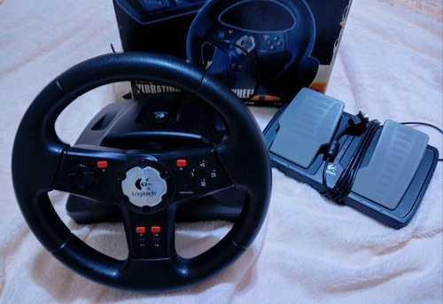 Руль Logitech Formula vibration feedback wheel