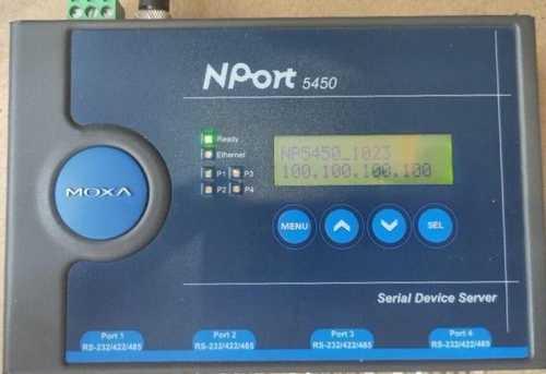 Преобразователь moxa NPort 5450