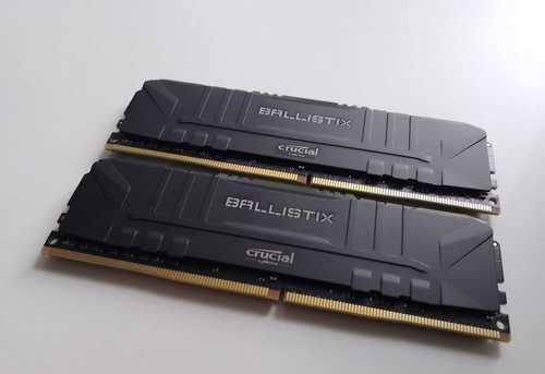 DDR4 Crucial Ballistix 16GB(2x8) 2400Mhz