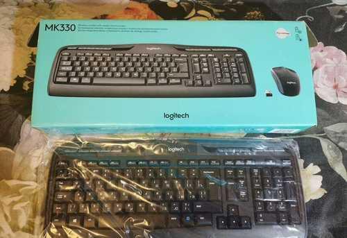 Logitech беспроводная клавиатура mk330