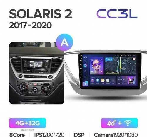 Teyes Тиайс CC3L 4+32 Hyundai Solaris 2 2017 - 202