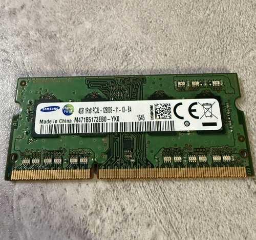 Оперативная память samsung DDR3 4GB