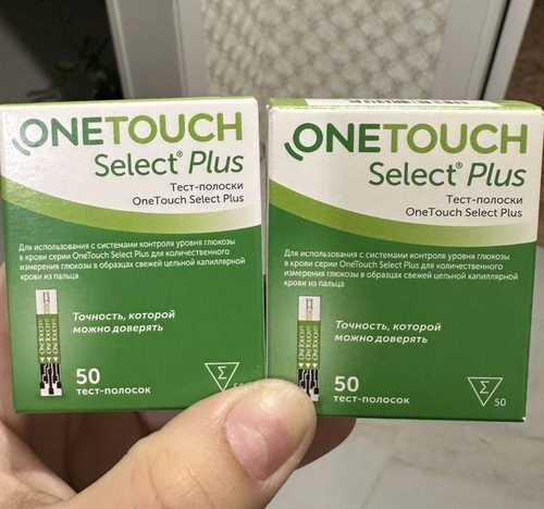 Тест полоски one touch select plus 100 шт