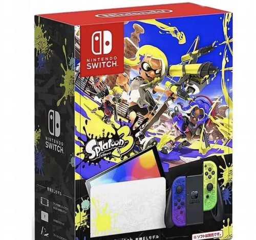 Nintendo switch oled splatoon 3