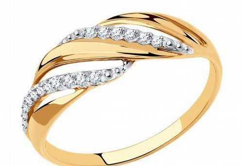 Кольцо Diamant из золота, 51-110-00838-1, р.17
