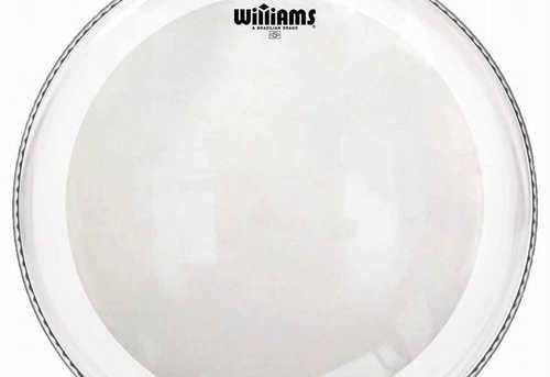 Пластик для бас-барабана Williams 20" Прозрачный с