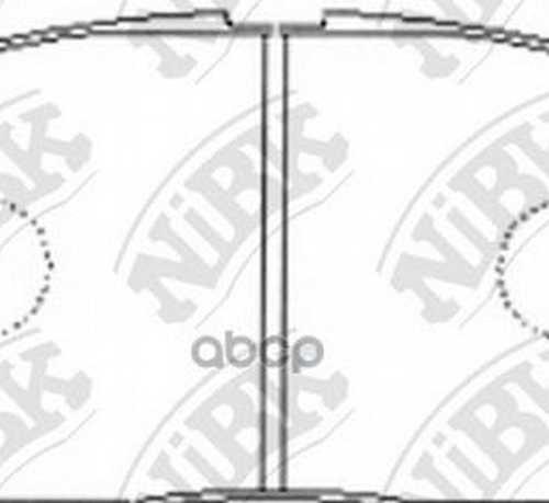 Тормозные колодки PN1497 NiBK