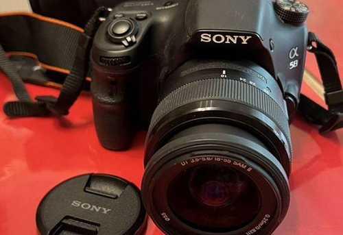 Зеркальный фотоаппарат Sony Alpha 58