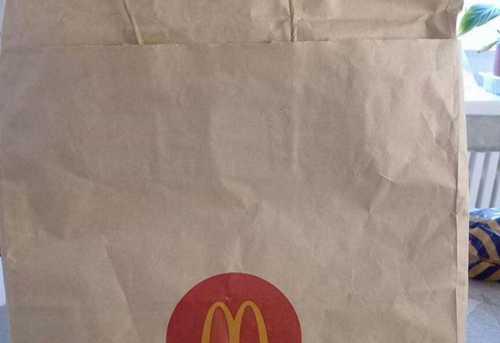 Пакет из Макдональдса