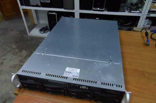 Сервер 2U 19" Supermicro 8xLFF/2x e5420/8x1gb FB-D