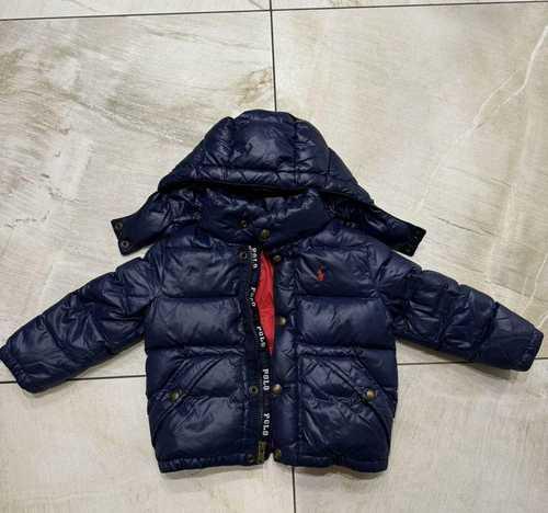 Пуховик детский ralph lauren 92-98