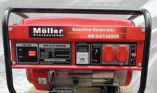 Бензогенератор moller 4000 /3.0-3.5 кВт