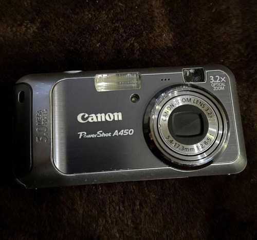 Фотоаппарат canon A450