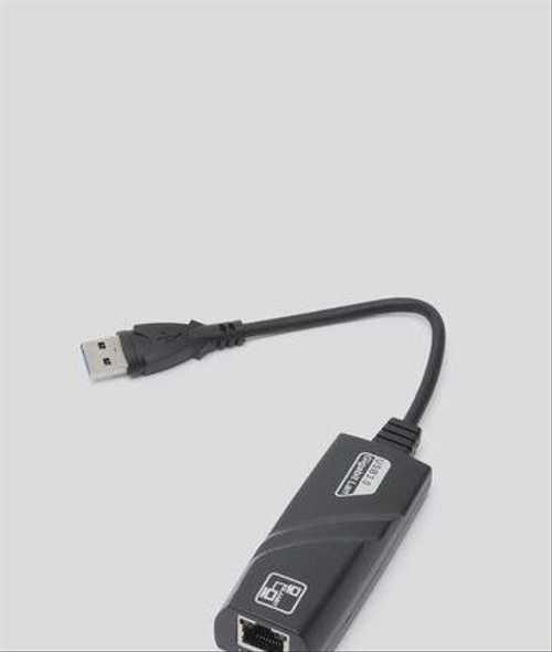 Внешний сетевой адаптер USB 3.0 на lancard (RG45)
